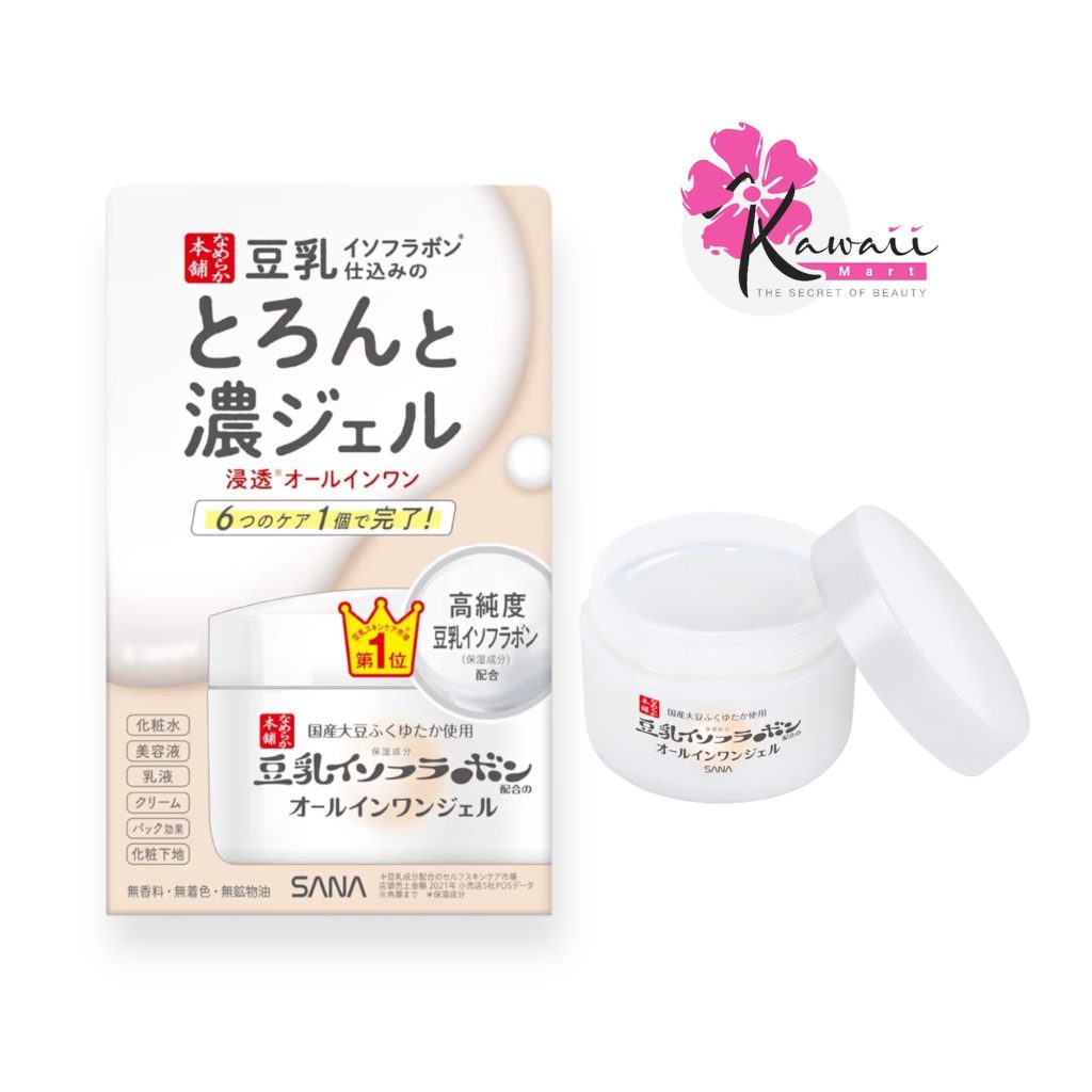Sana Nameraka Honpo Moist Gel All in one Cream(100g) - Kawaiimart Bd